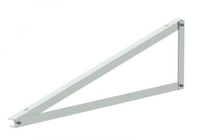 Triangle Photovoltaic Metal Roof Clamps For Solar Panels 60m/S Corrugated