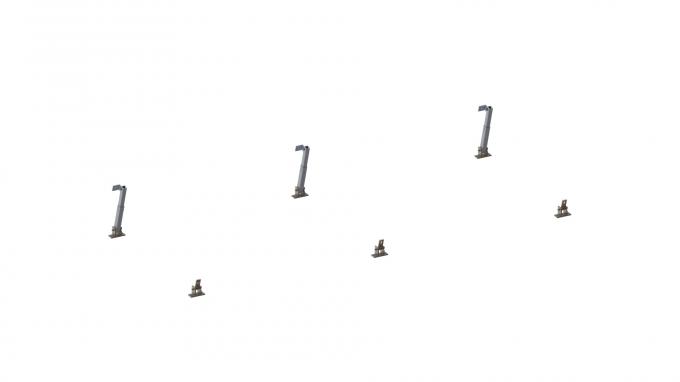 Tilt Leg Adjustable Metal Roof Solar Mounting System Aluminum Corrugated