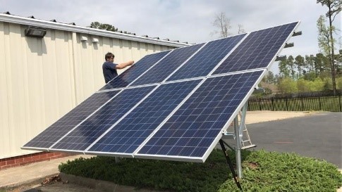 Single Pile Steel Solar Structure 10-30 Degree Solar Panel Ground ...