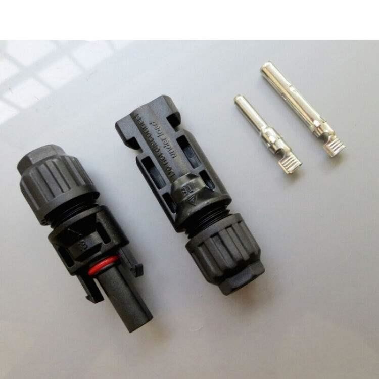 Male Female Solar Panel Wire Connector , MC4 Photovoltaic Connector