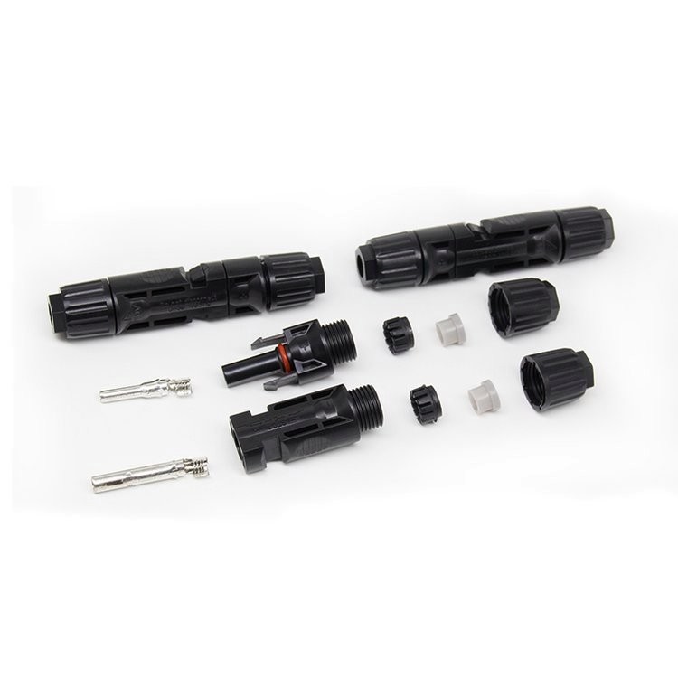 Male Female Solar Panel Wire Connector , MC4 Photovoltaic Connector
