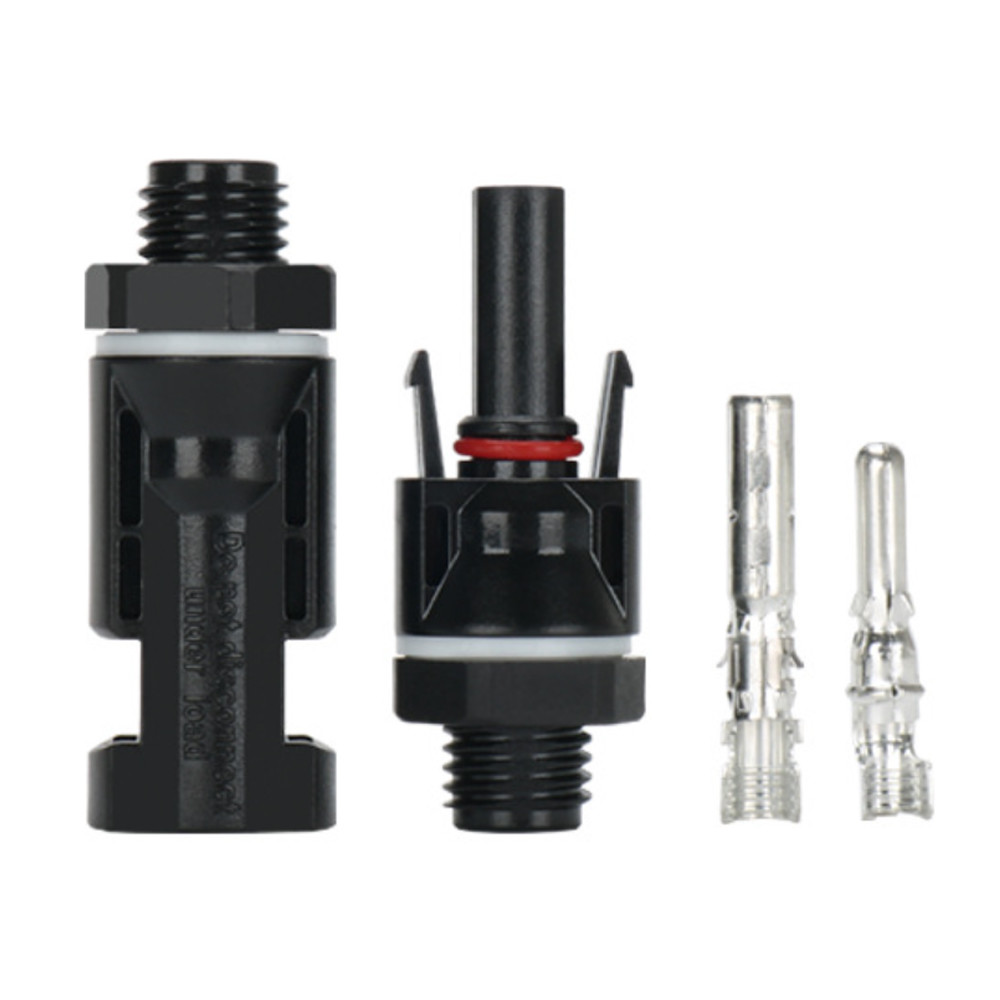 Male Female Solar Panel Wire Connector , MC4 Photovoltaic Connector