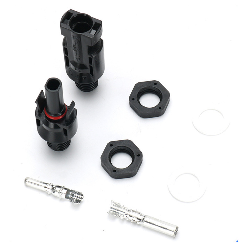 Male Female Solar Panel Wire Connector , MC4 Photovoltaic Connector
