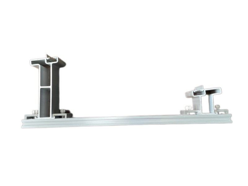 5 Degree Framed Flat Roof Solar Mounting System Commercial Ballasted ...