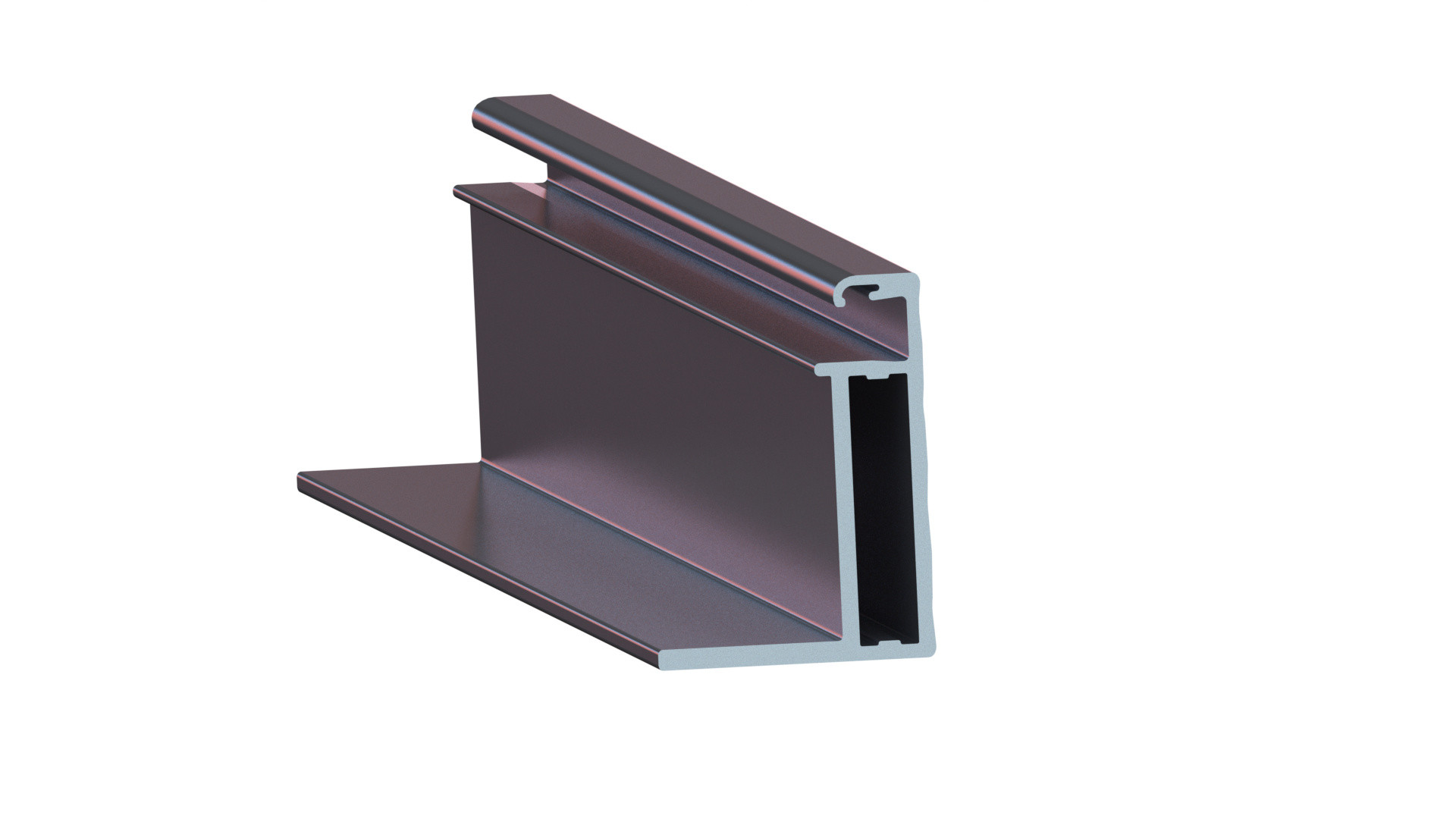 AA15 AA10 Aluminium Solar Frame , Anodizing Solar Cell Frame LP029